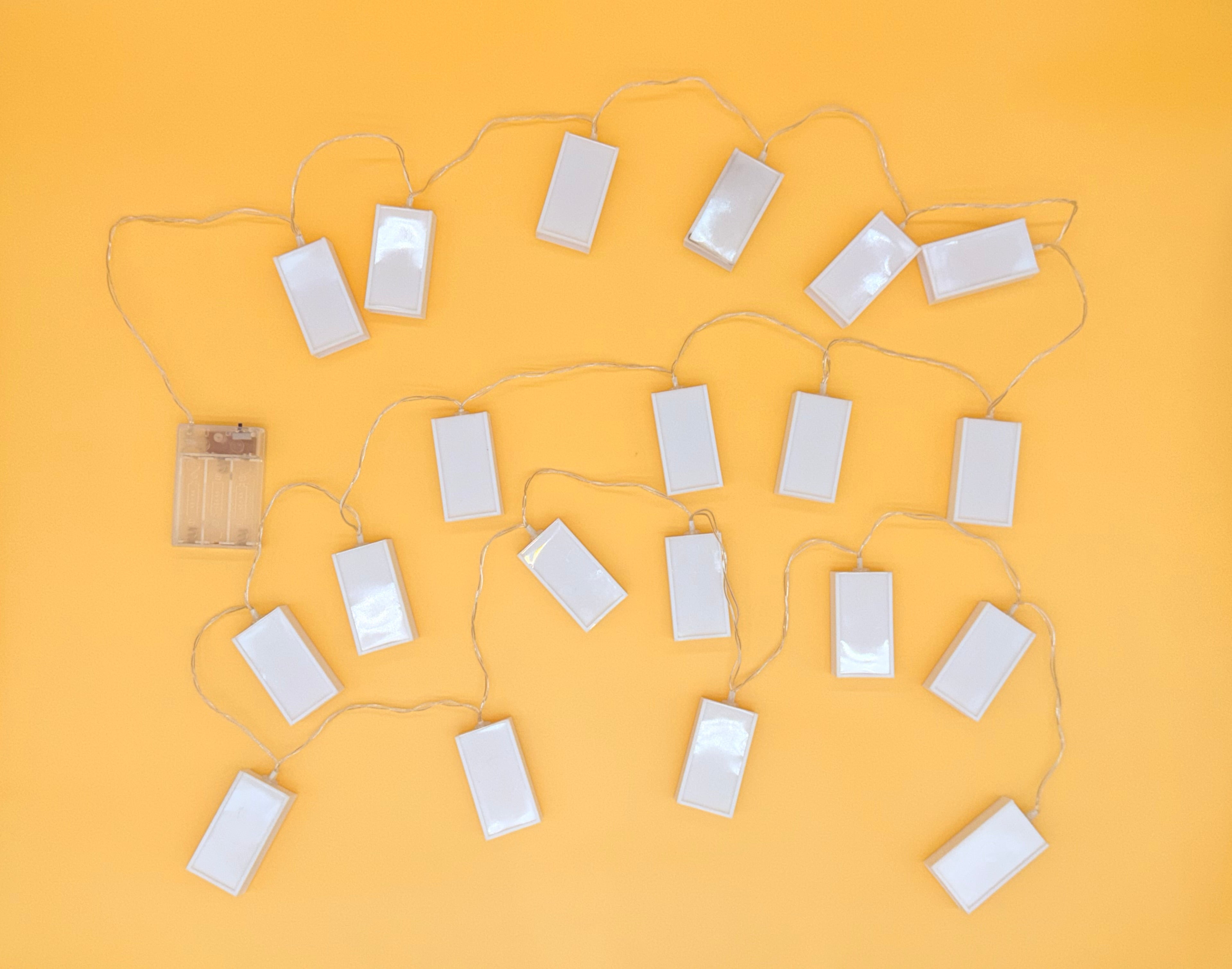 say it LED-gibly string lights – drollery